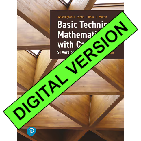 9780137901388 Etext Basic Technical Mathematics With Calculus W/ Mylab Courseware - shop at NAIT