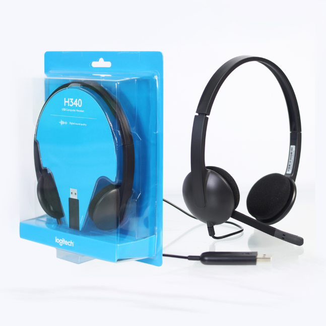 88800078302 Headset Logitech H340 Usb - shop at NAIT